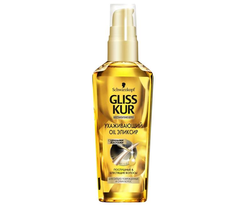 Масло для волос gliss kur- эффект роскоши от мирового бренда красоты