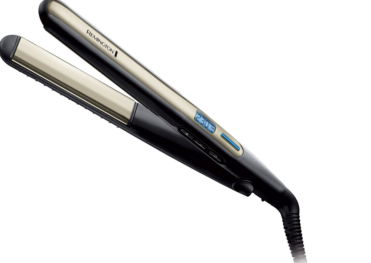 Утюжок для волос remington- цена и качество: выпрямитель с тефлоновой ...