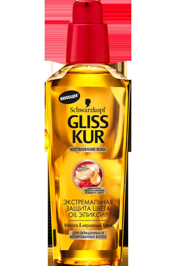Масло для волос gliss kur- эффект роскоши от мирового бренда красоты